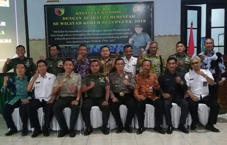 Tampung Aspirasi, Korem 082/CPYJ Gelar Komunikasi Sosial dengan ...