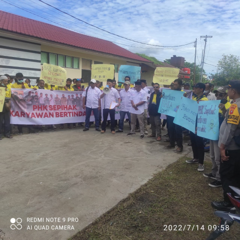 Mediasi Tripatrit ke-2 Kuasa Hukum Pekerja dengan PT.Laman Mining ...